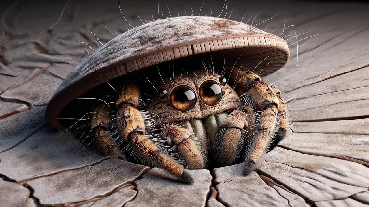 The Lightning Fast Trapdoor Spiders! The Hidden World Beneath - Little ...